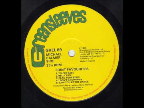 Michael Palmer - Belly Lick - LP Greensleeves Records 1986 - BAAD DIGI ROOTS 80'S DANCEHALL