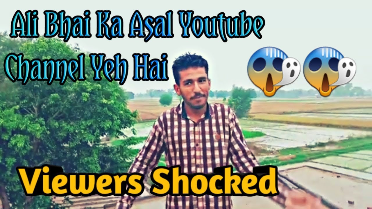 ALI BHAI Real Channel | Black Don News - YouTube
