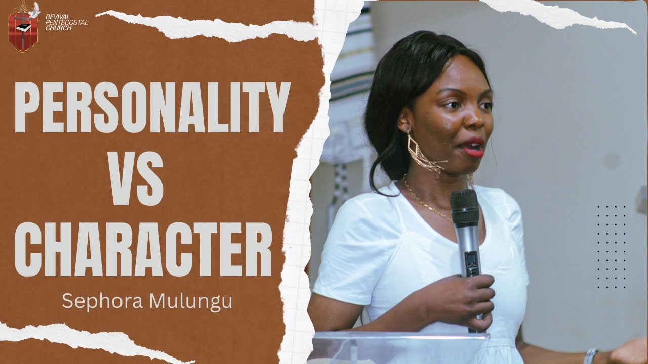 Personality vs Character // Sephora Mulungu - YouTube