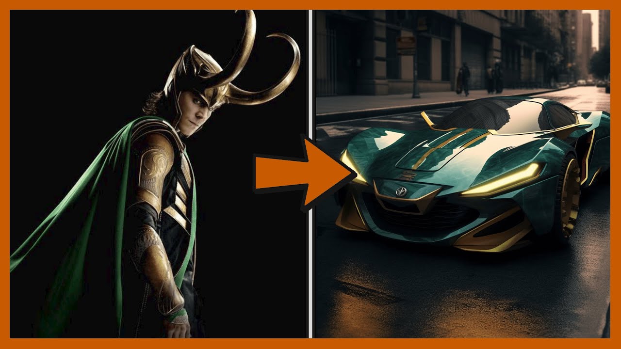 Marvel Characters as Sports Cars, Part 2 | Created by AI - YouTube