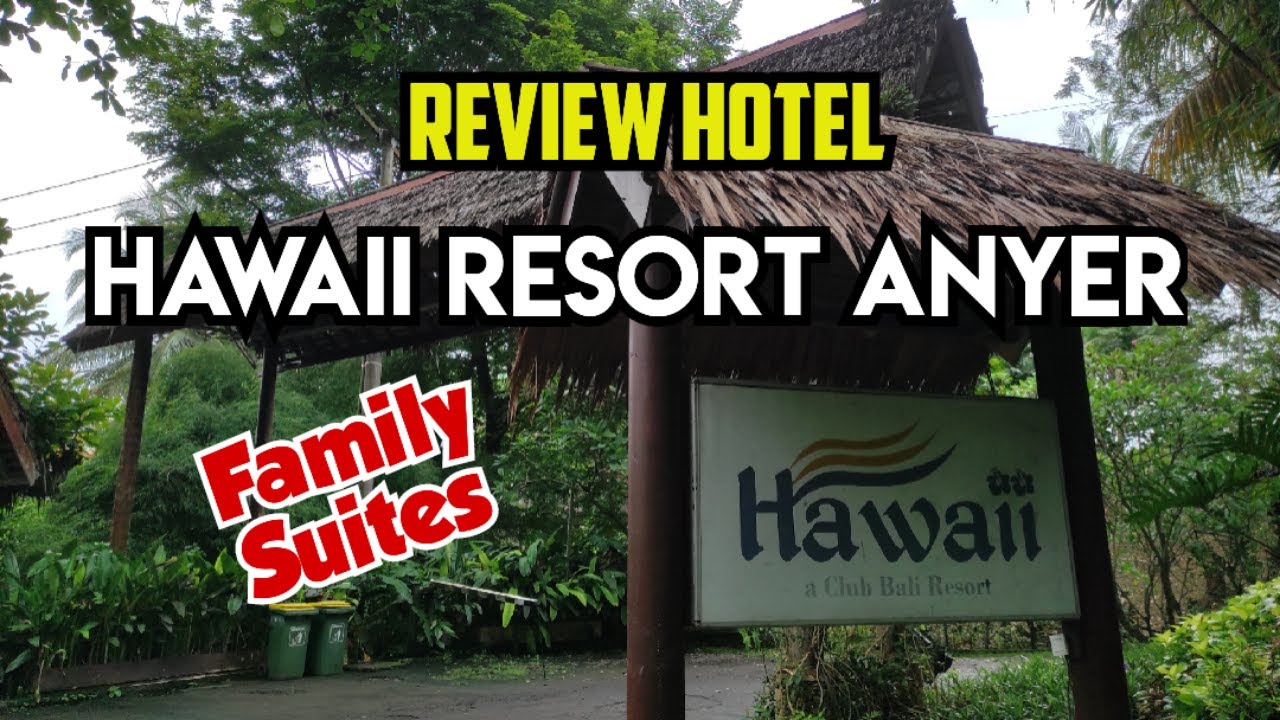 Review Hotel Hawaii Resort Anyer Family Suites Kamar Dapur Komplet ...