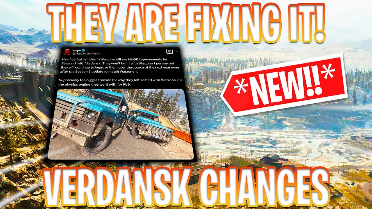 new VERDANSK WILL BE GETTING a VEHICLE OVERHAUL at SEASON 3 LAUNCH ...