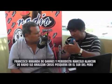 Marcelo Alarcon de Radio Ilo entrevista a Francisco Miranda, Presidente ...