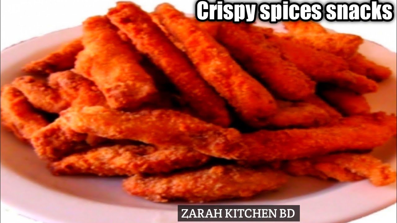 crispy spices snacks || How to make fish finger || Kids special recipe ...