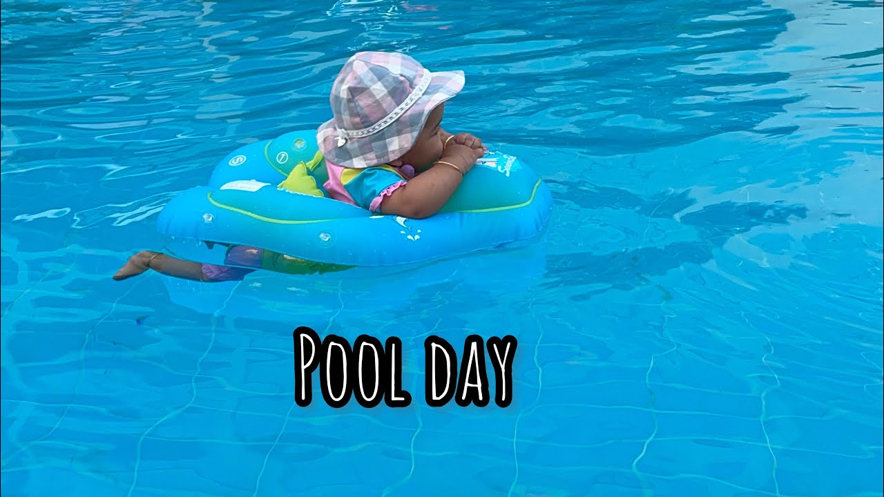 Pool Day | Vlog -2 | Staycation - YouTube