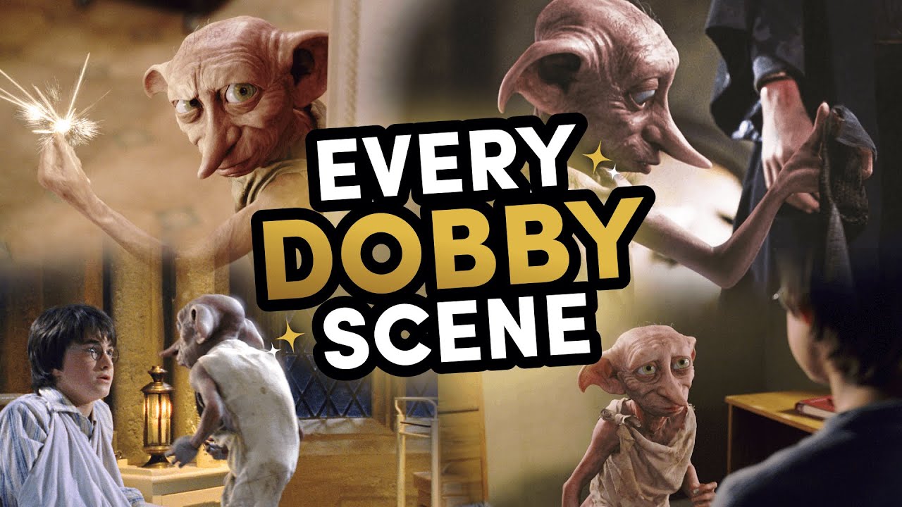 Every Dobby Scene In Harry Potter - YouTube