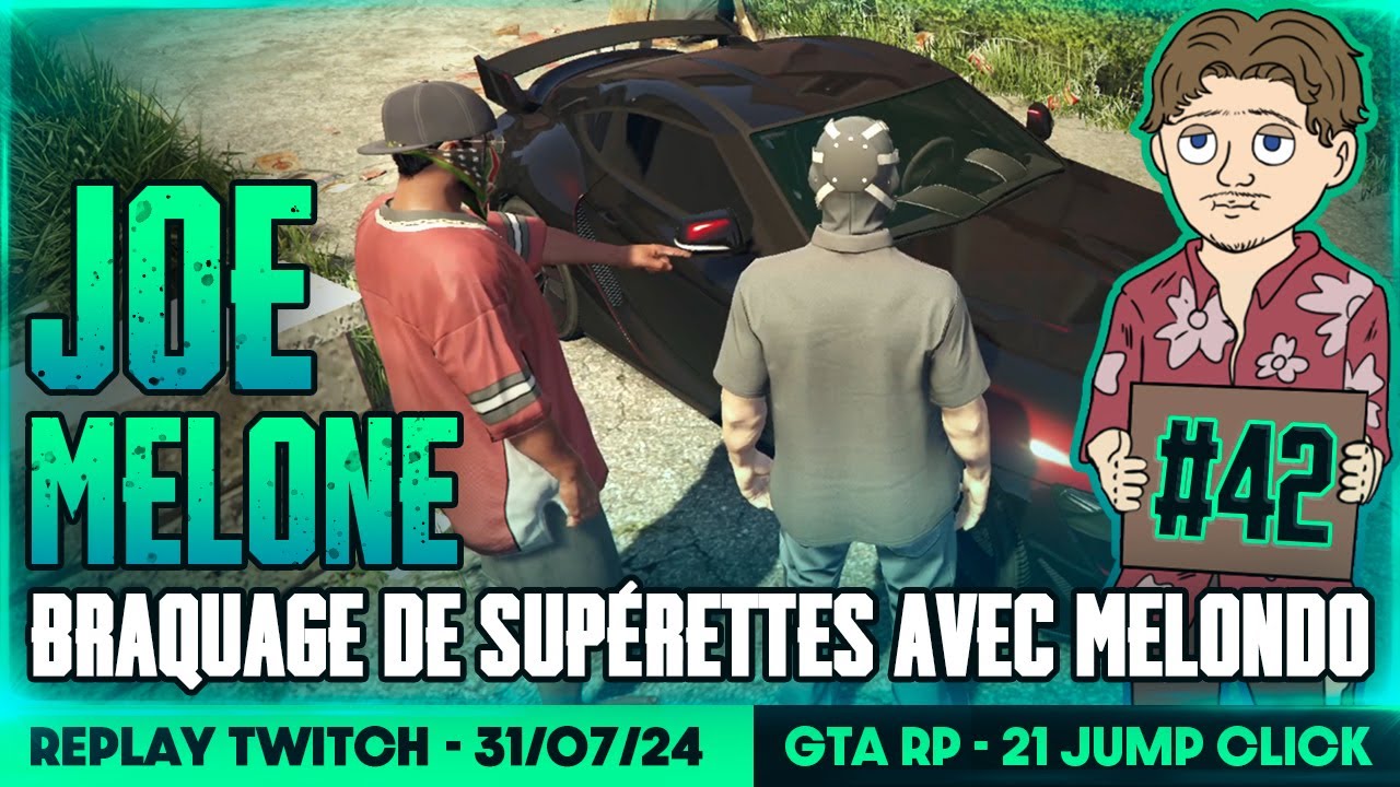 21JumpClick - Joe Melone - Braquage de supérettes avec Melondo #42 ...