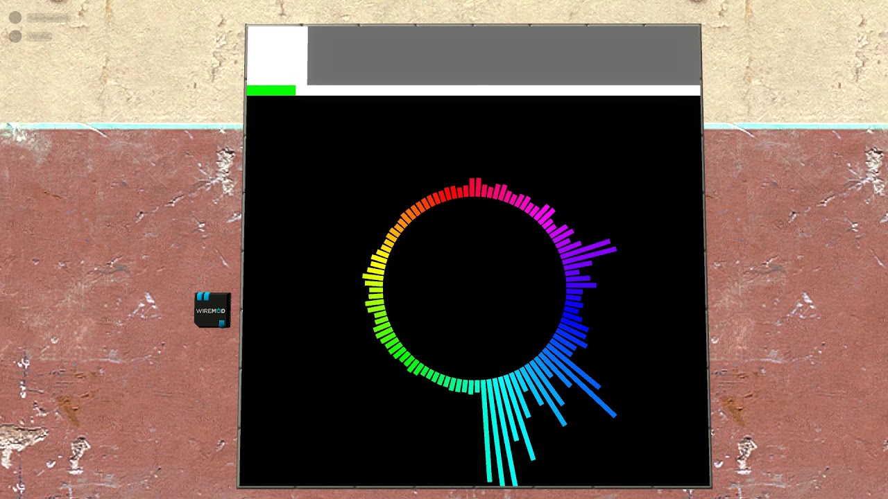 [GMOD] Starfall GLUA Audio Visualizer - YouTube