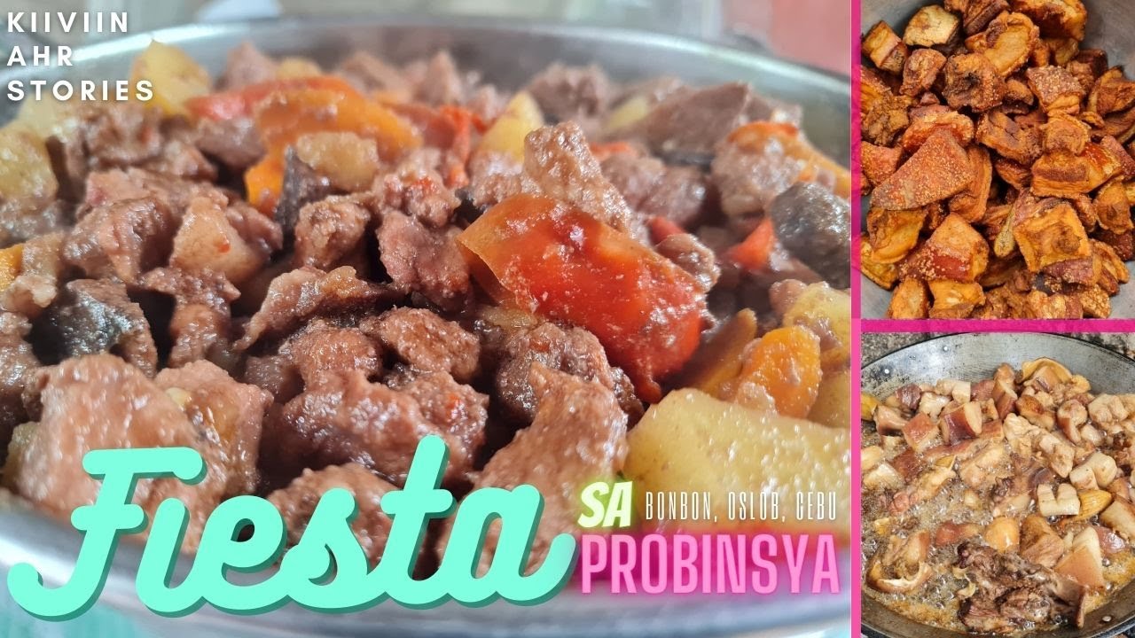 Fiesta sa Probinsya (Bonbon, Oslob, Cebu) | Food Vlog - YouTube