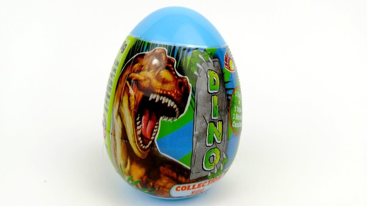 Dinosaur Surprise Egg Dino Kinder Surprise Toy for Kids - YouTube