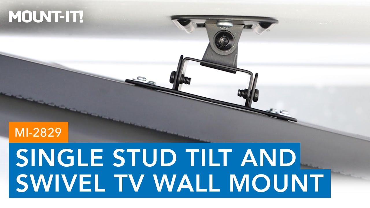 Single Stud Tilt and Swivel TV Wall Mount | MI-2829 ( Features ) - YouTube