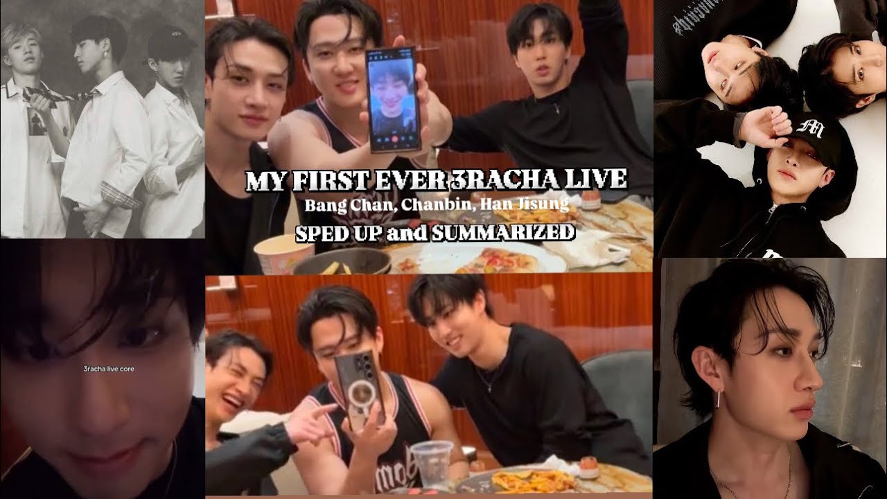 3RACHA LIVE of STRAYKIDS - SPED UP and SUMMARIZED - APRIL 2025 - YouTube