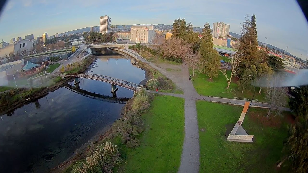 Clear water FPV at Channel Park - YouTube