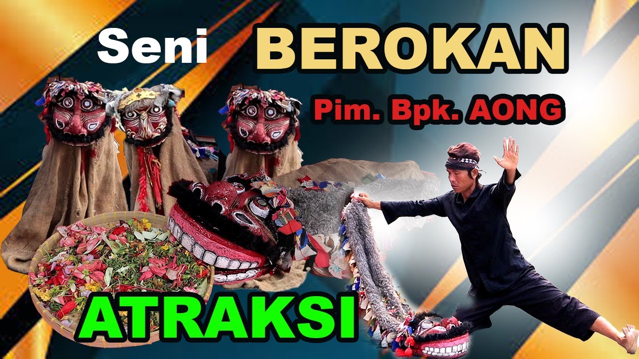 ATRAKSI SENI BEROKAN // POSKO MUDIK LOSARANG 05 - YouTube