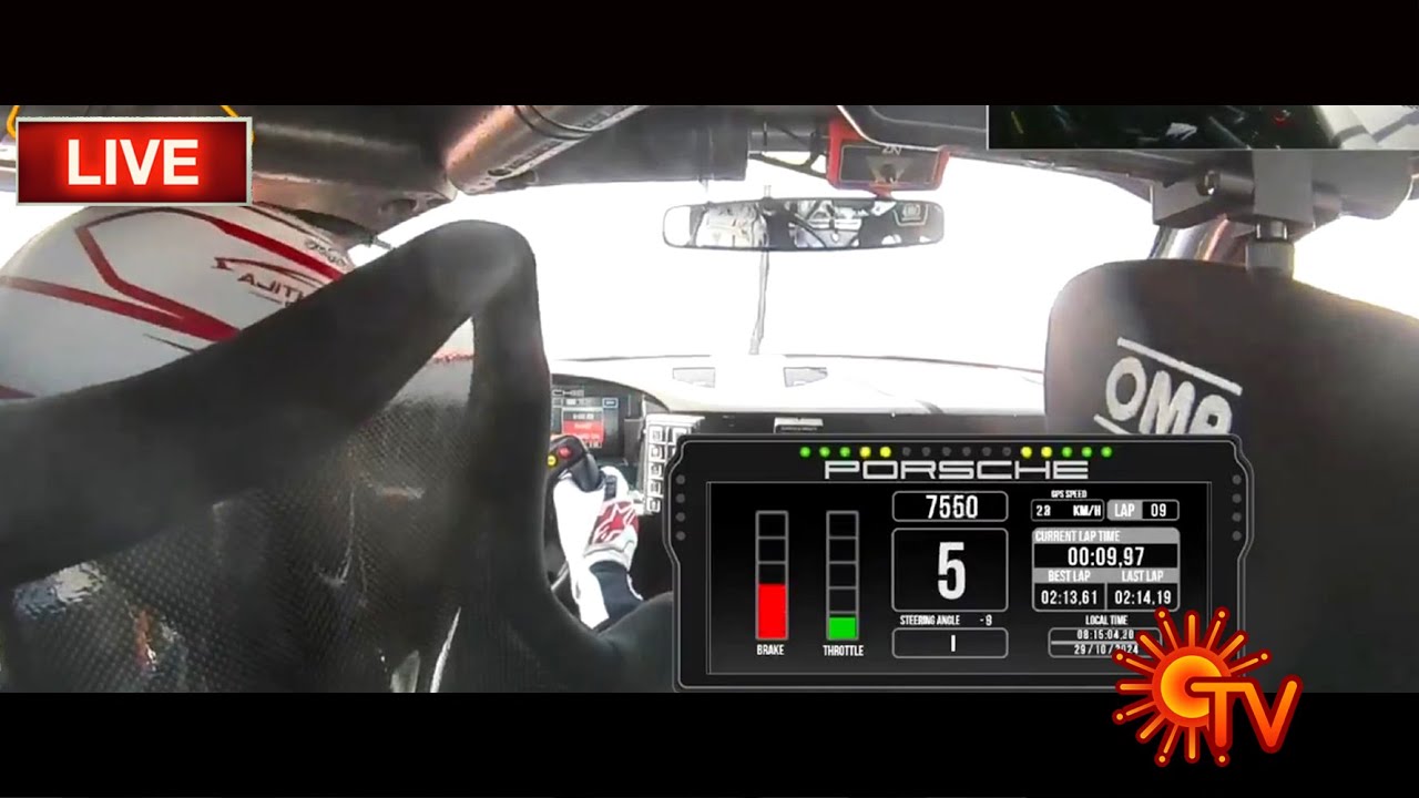 LIVE : Thala Ajith CAR RACING Video in Dubai | Vidaamuyarchi | Good Bad ...