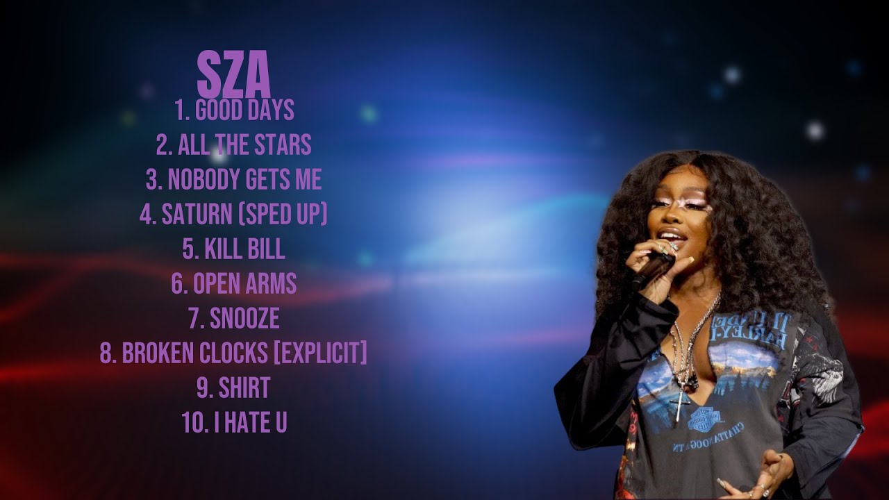 SZA-Latest chart-toppers of 2024-Best of the Best Playlist-Ahead of the ...