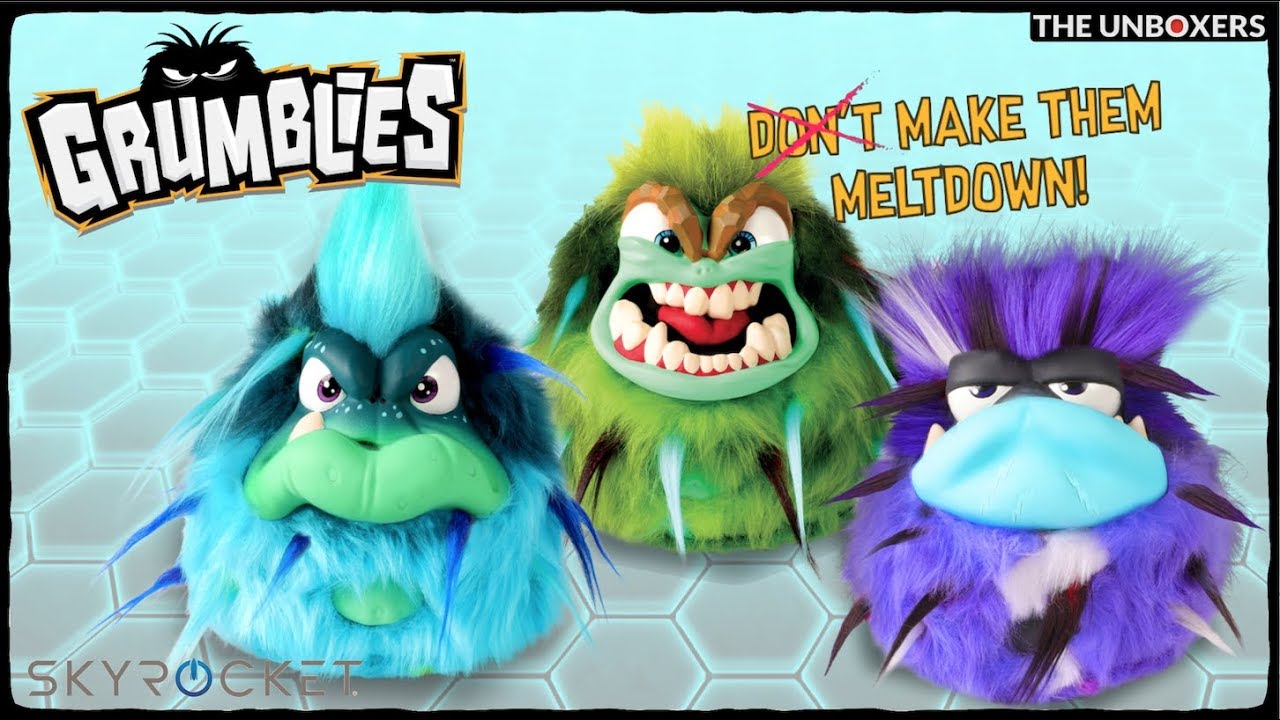 Introducing Grumblies! Watch Bolt, Tremor and Hydro Have a Meltdown ...