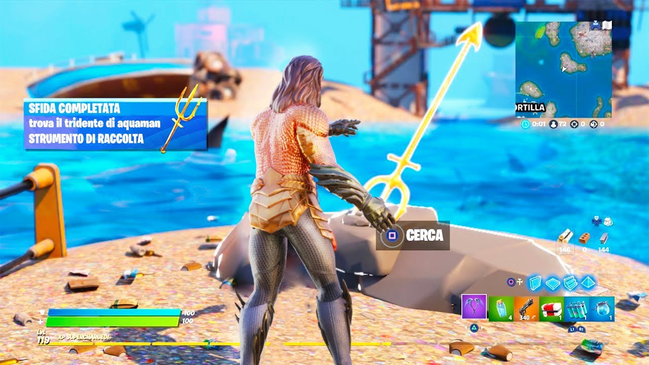 SBLOCCO LA *NUOVA* SKIN DI AQUAMAN SU FORTNITE!! 😱 - YouTube