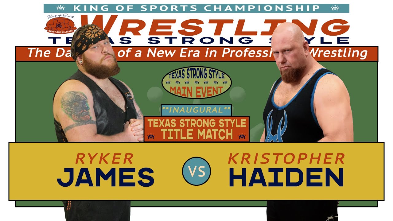 Ryker James vs Kristopher Haiden | Texas Strong Style Title Match - YouTube