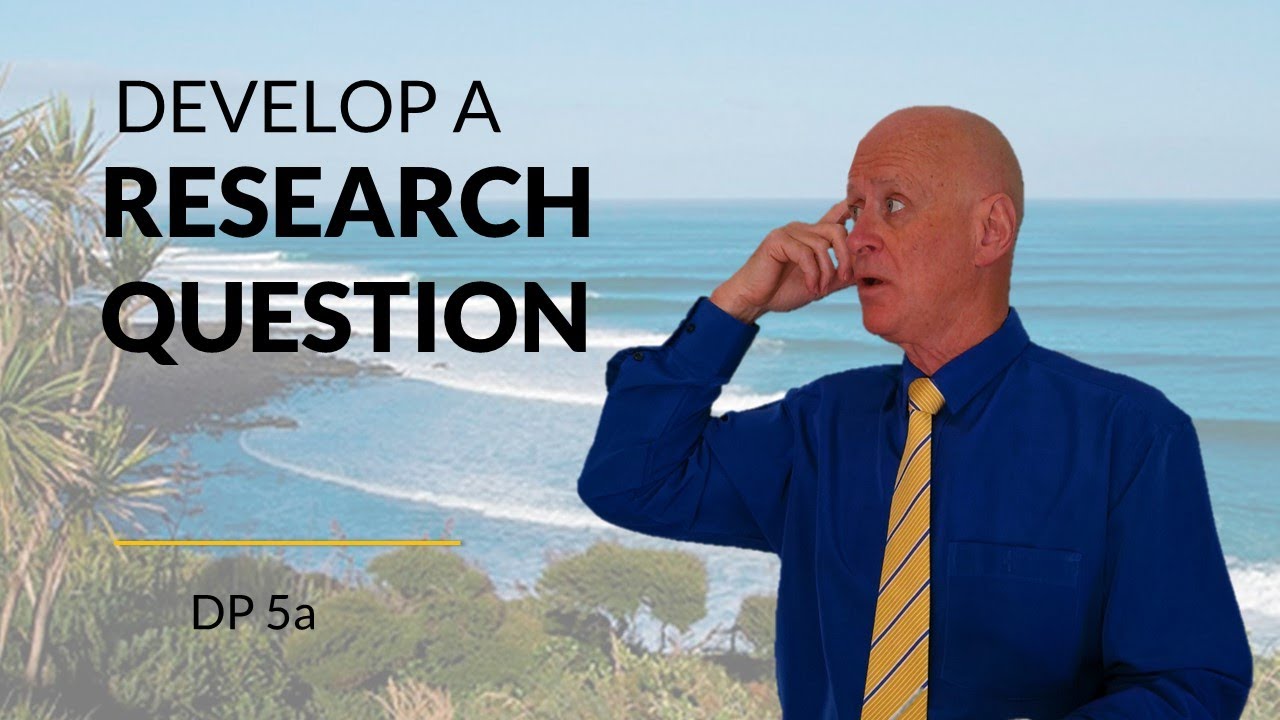 Research Project Step 1 - How to develop a good research question - YouTube