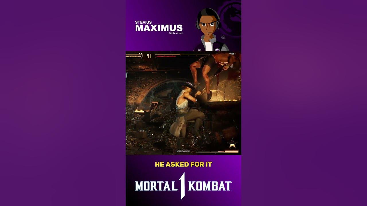 HE ASKED FOR IT - Mortal Kombat 1 Gameplay #mortalkombat1 #shorts - YouTube
