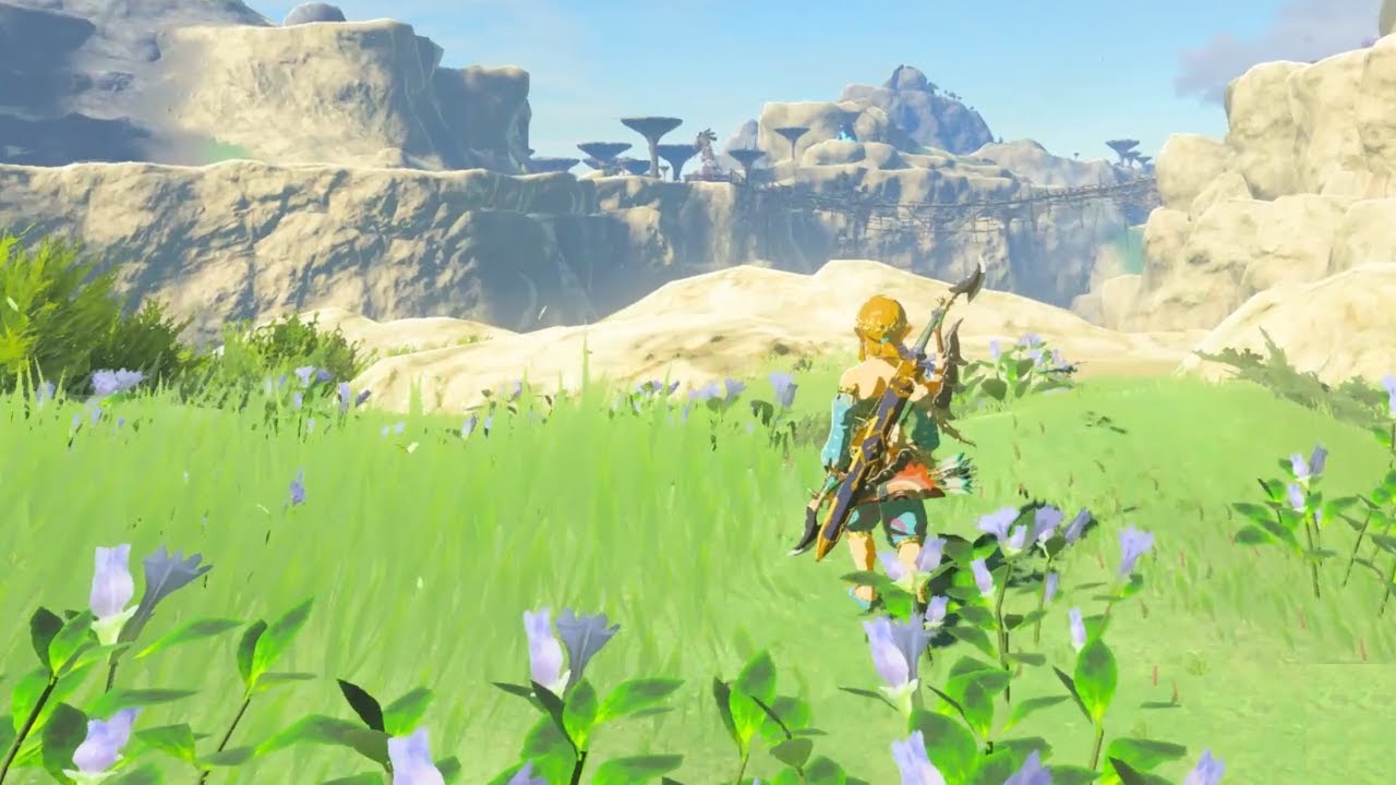 Soft spoken lady takes you on wholesome tour of Hyrule Kingdom - YouTube