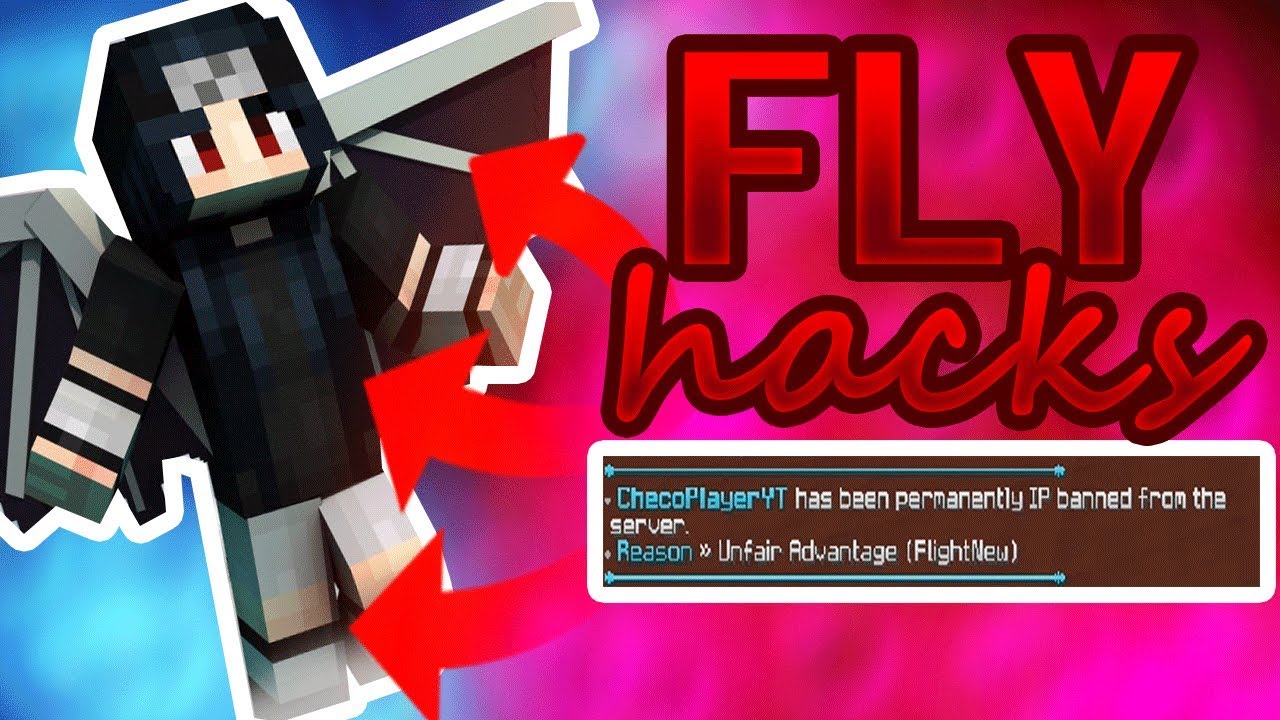 👿 DESCUBRO que MI AMIGO usa FLY HACKS? - Combo Fly MINECRAFT - YouTube