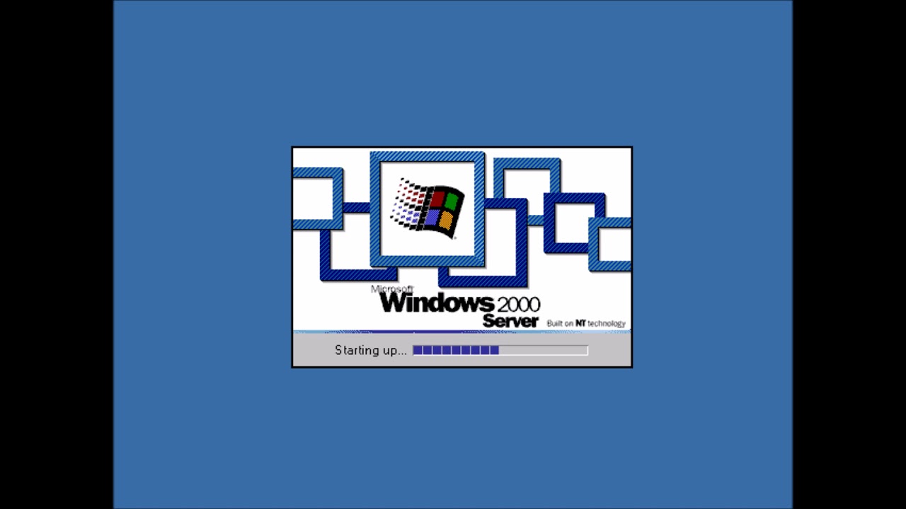 Hidden Windows 2000 Advanced Server Beta 3 Startup Sound - YouTube