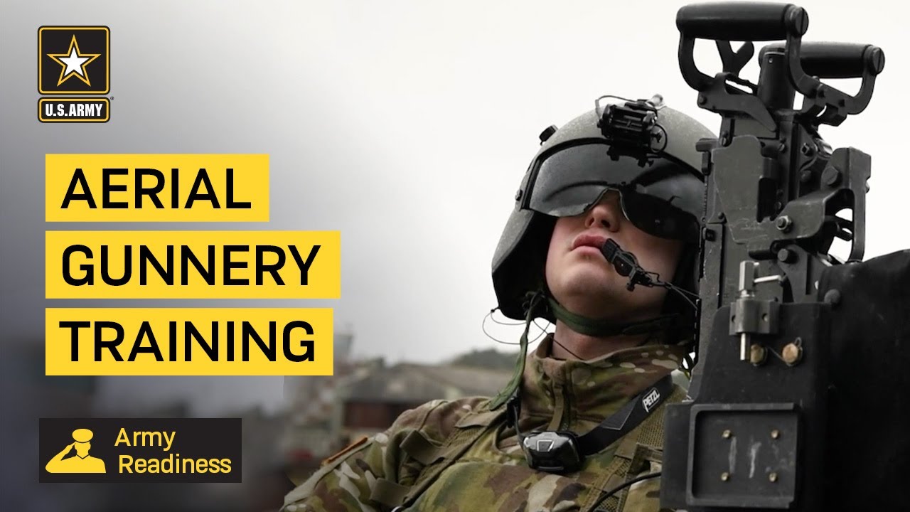 Army Soldiers Bring the Heat During Aerial Gunnery Training - YouTube
