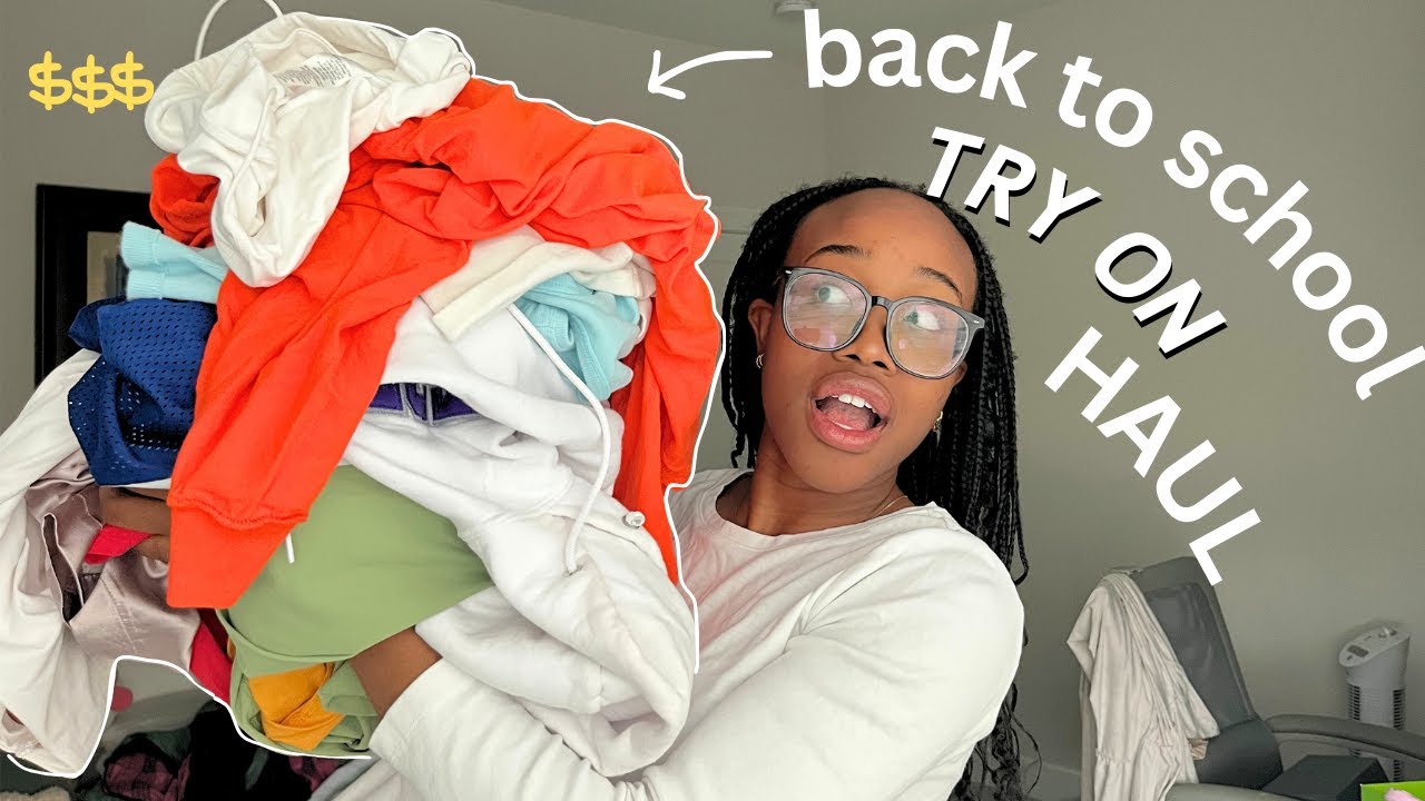 HUGE $600 BACK TO SCHOOL TRY ON CLOTHING HAUL | - YouTube