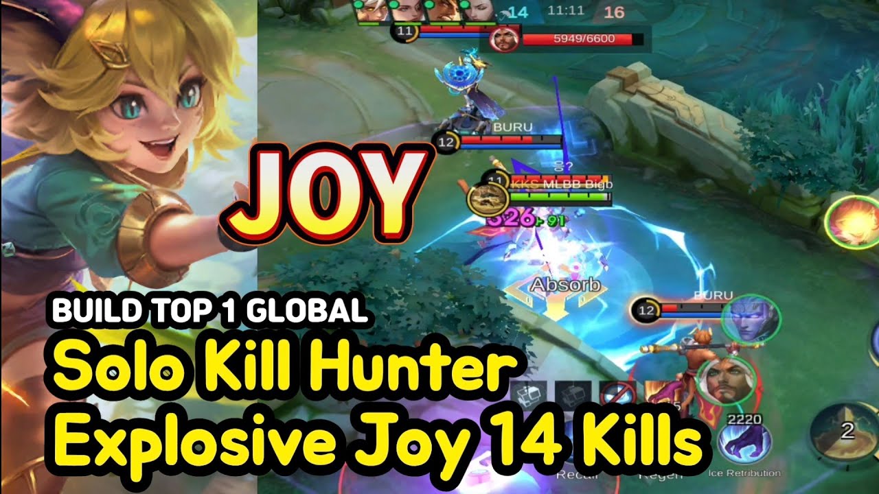 Joy (Mythical Glory): Explosive 14 Kills Hyper Carry | MLBB Ranked ...