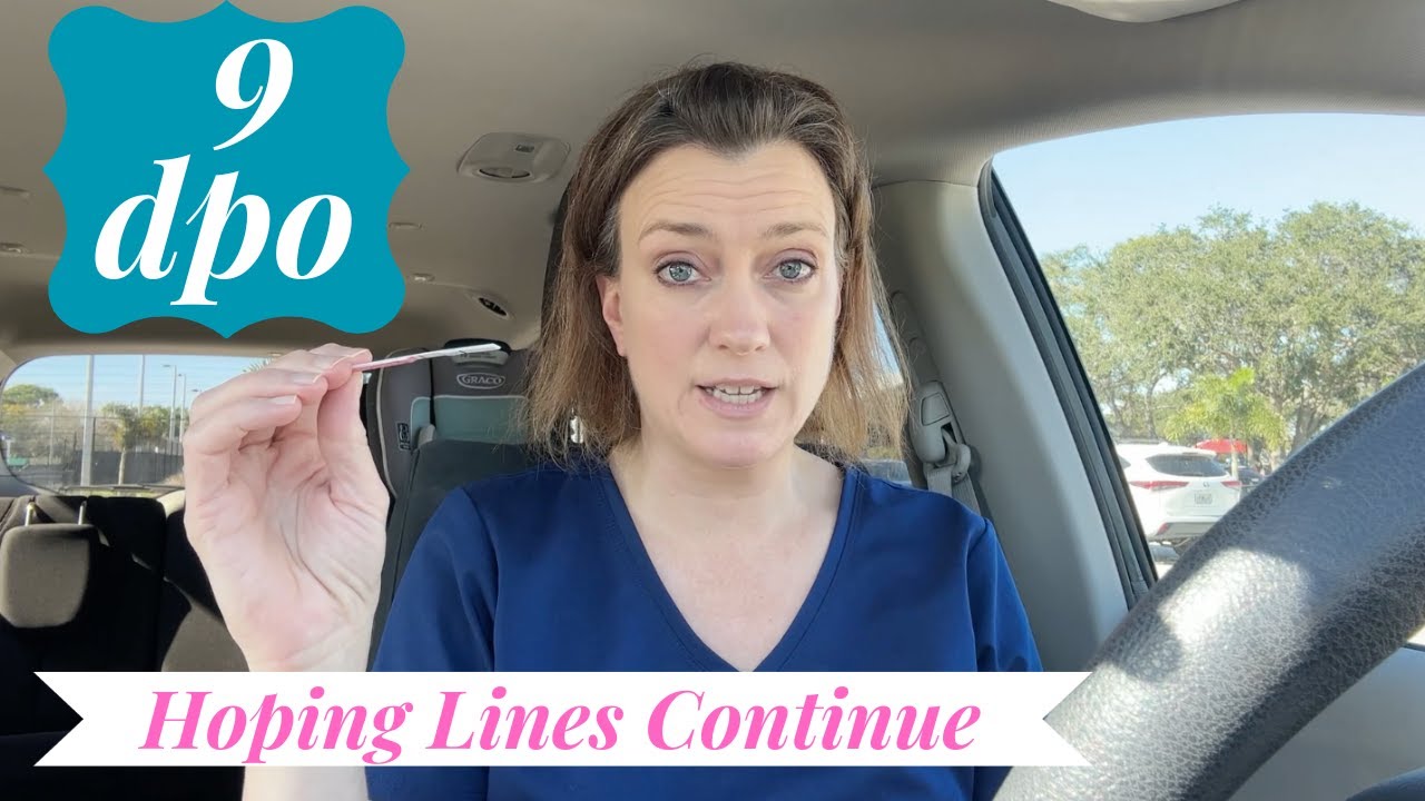 9 DPO Pregnancy Testing - YouTube