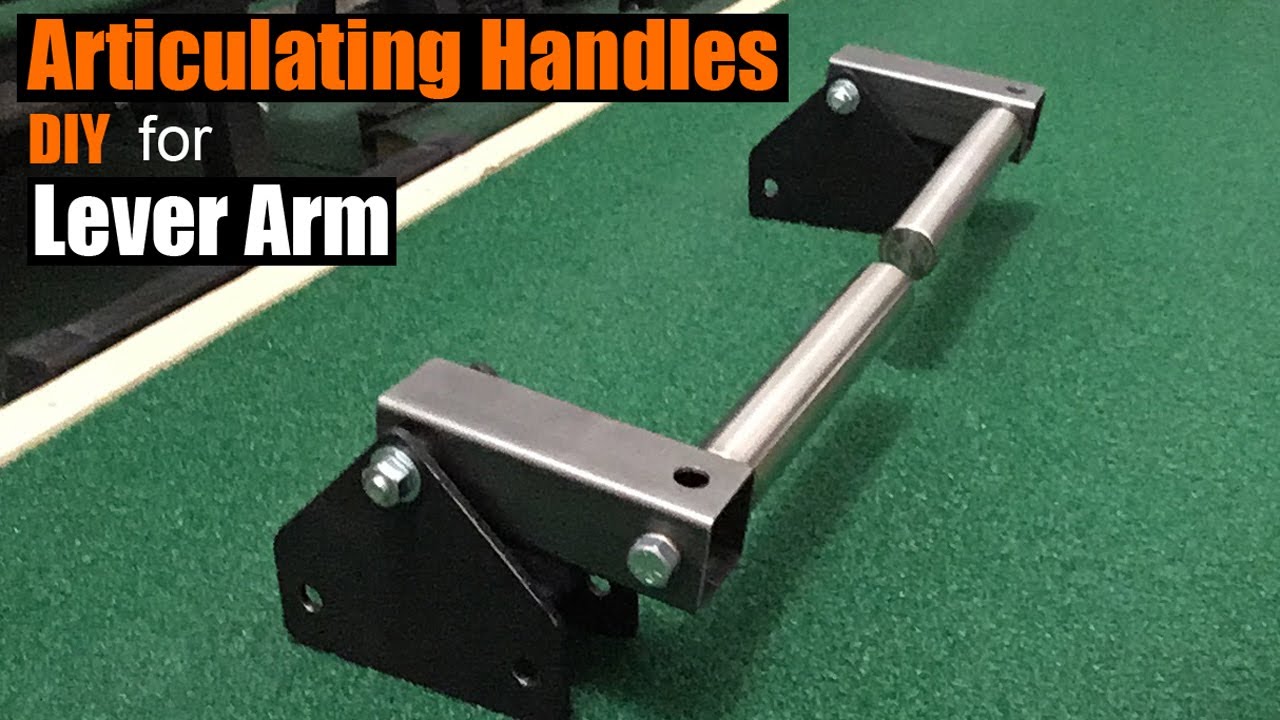 DIY Articulating Handles for Lever Arms - YouTube