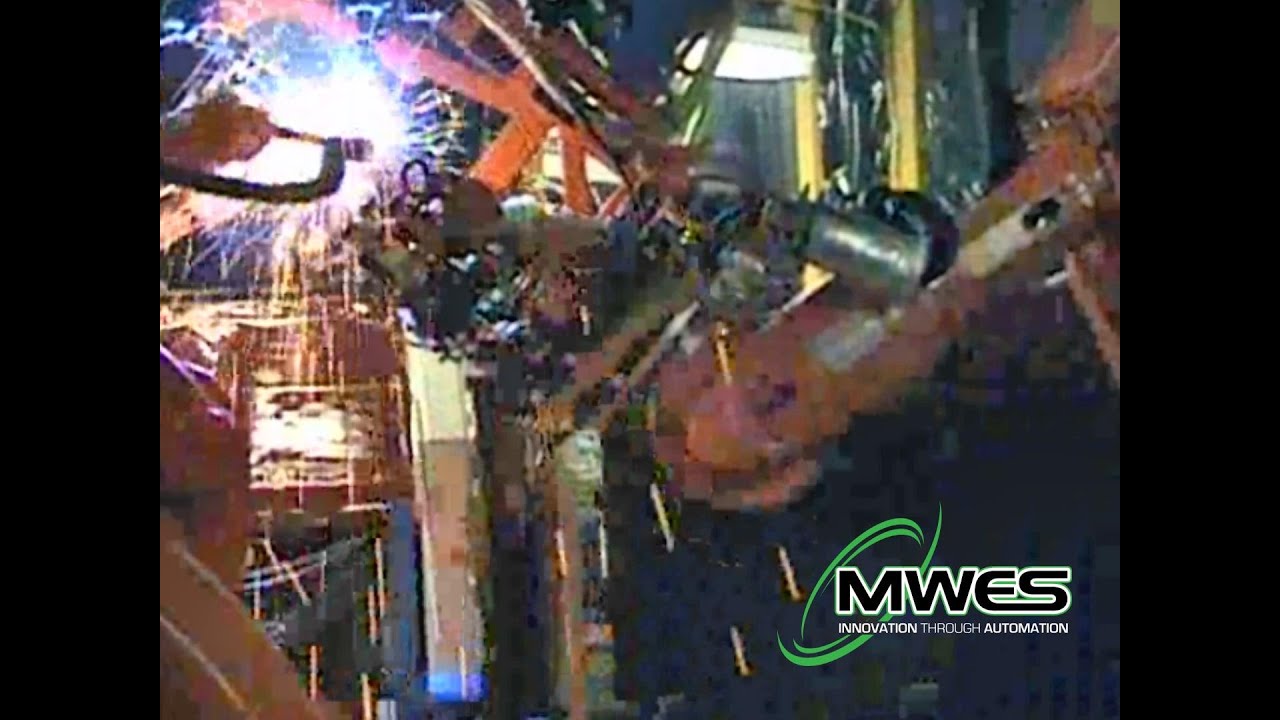Multi-Axis Positioner Welding Automation - YouTube