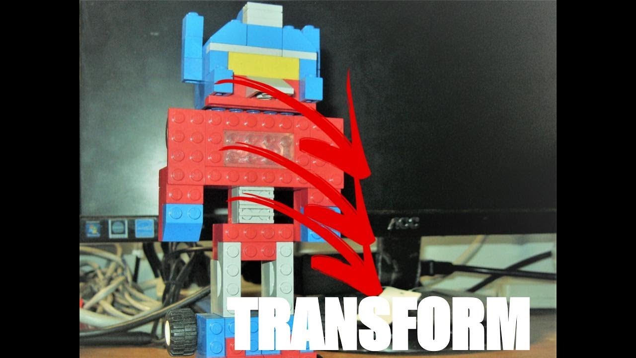 Lego Angry Birds Transformers Redimus Prime Transforms - YouTube