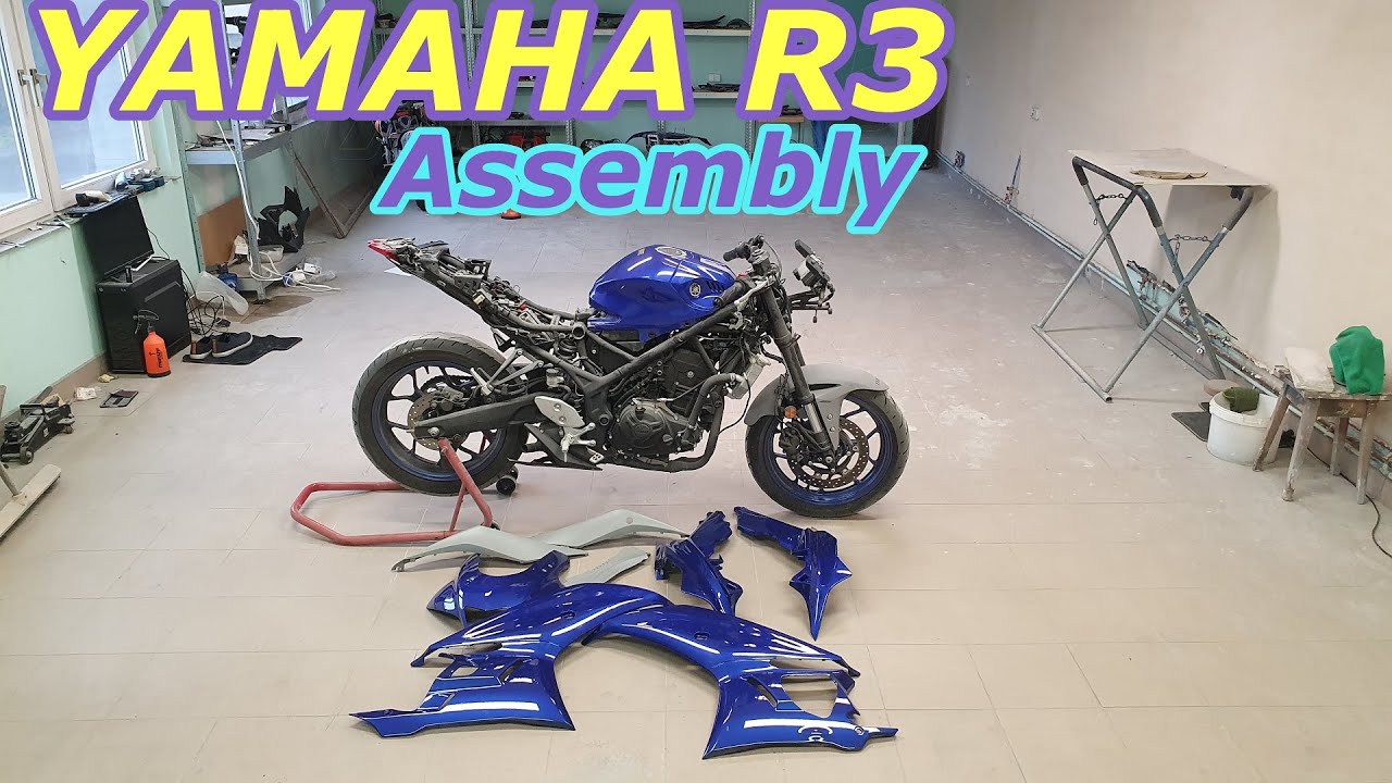 Rebuilding Salvage 2020 Yamaha R3 - YouTube