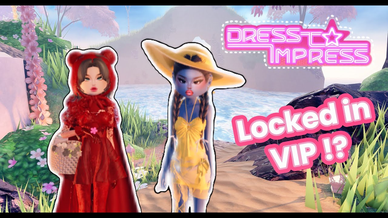 I PLAY DRESS TO IMPRESS BUT CAN ONLY USE THE VIP ROOM !! ROBLOX ...
