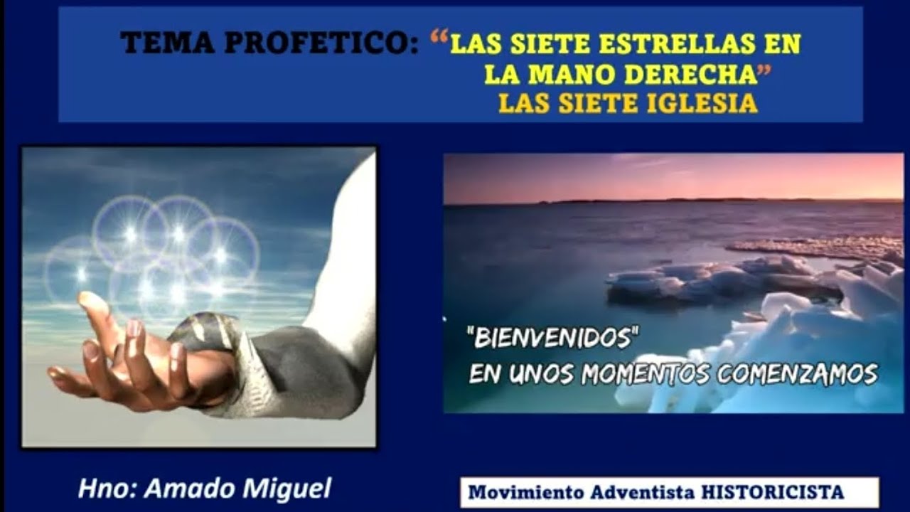 "LAS SIETE ESTRELLAS EN LA MANO DERECHA"-APOCALIPSIS CAP. 1- LAS SIETE ...