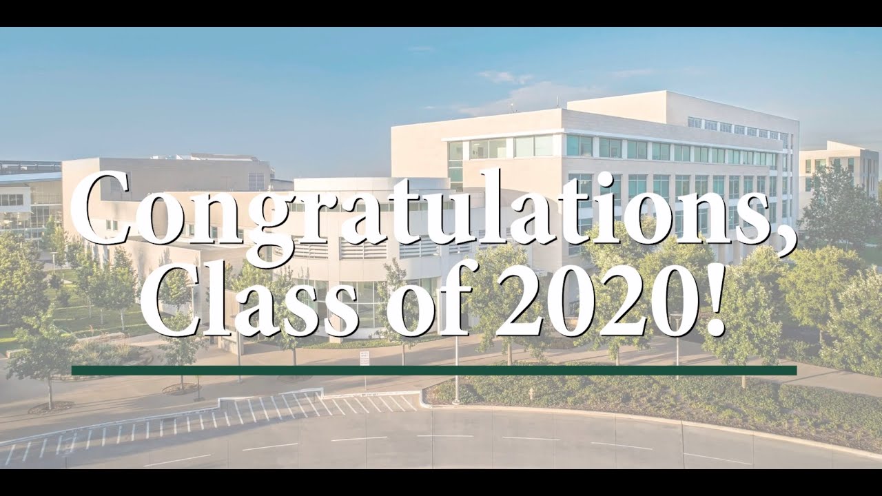 Congratulations, Class of 2020! - YouTube