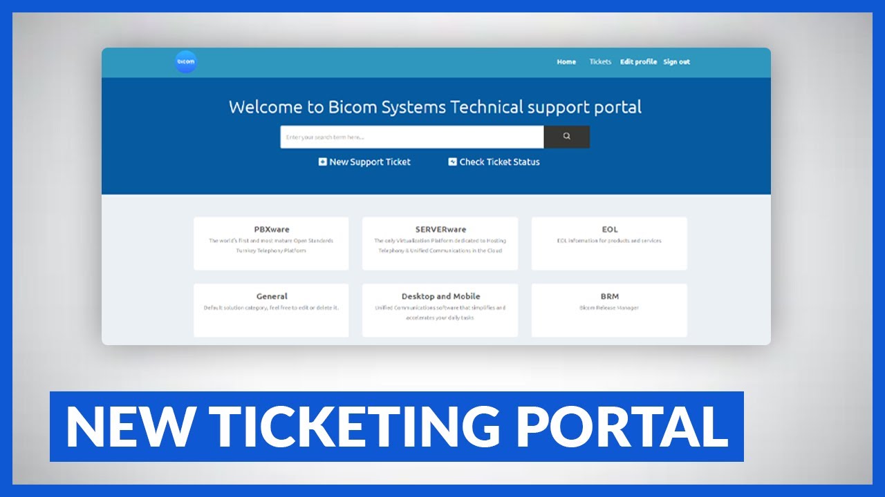 New Ticketing Portal - YouTube