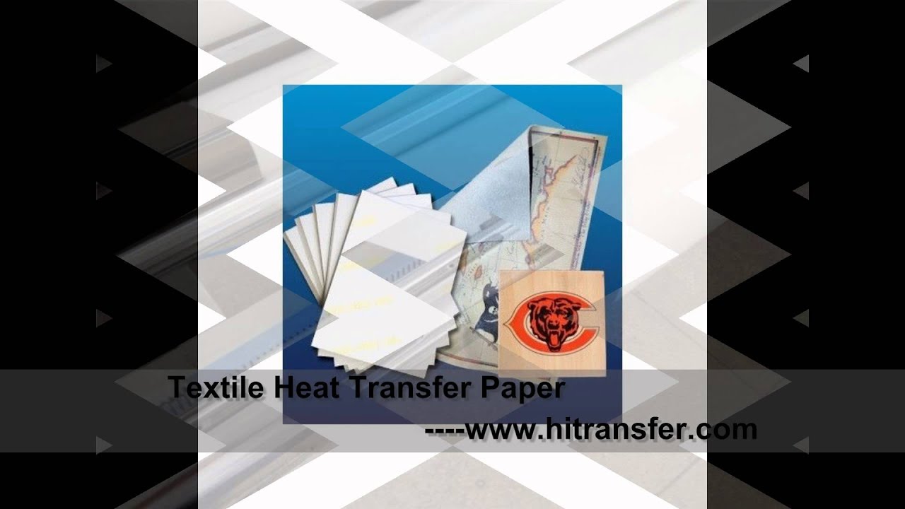 Introductions: Textile Heat Transfer Paper - YouTube