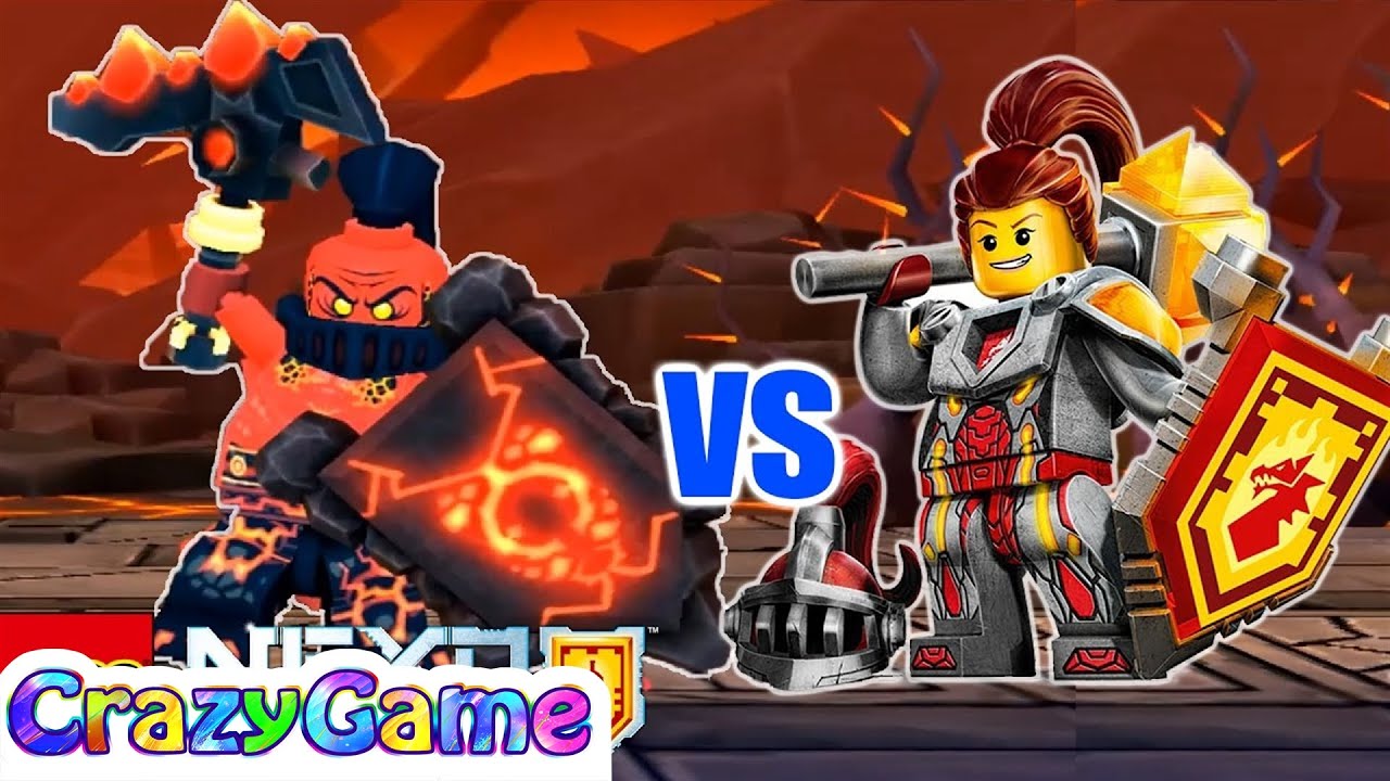 Lego Nexo Knights Merlock 2.0 - Ultimate Macy vs GENERAL MAGMAR Battle ...