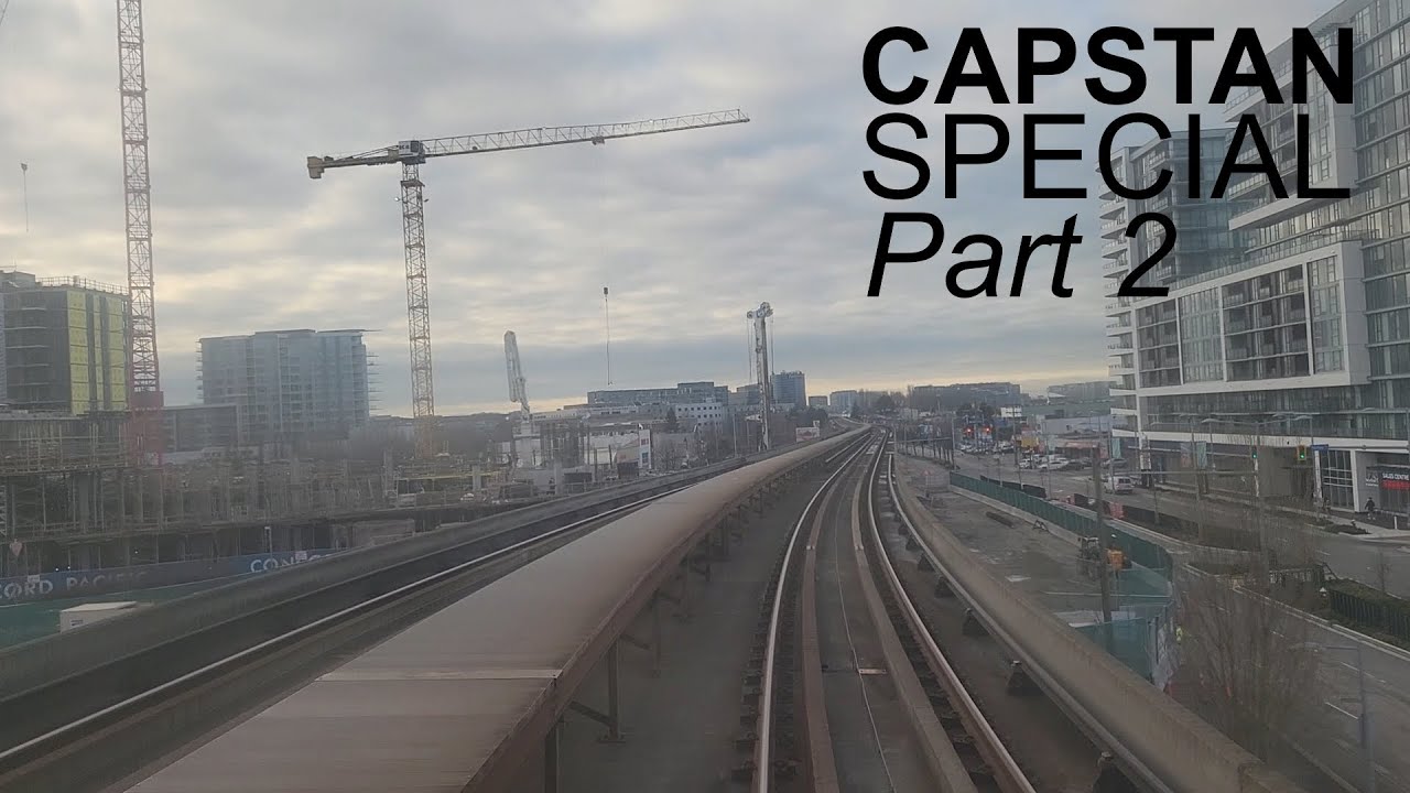 TransLink Canada Line Capstan Construction Special: Southbound from ...