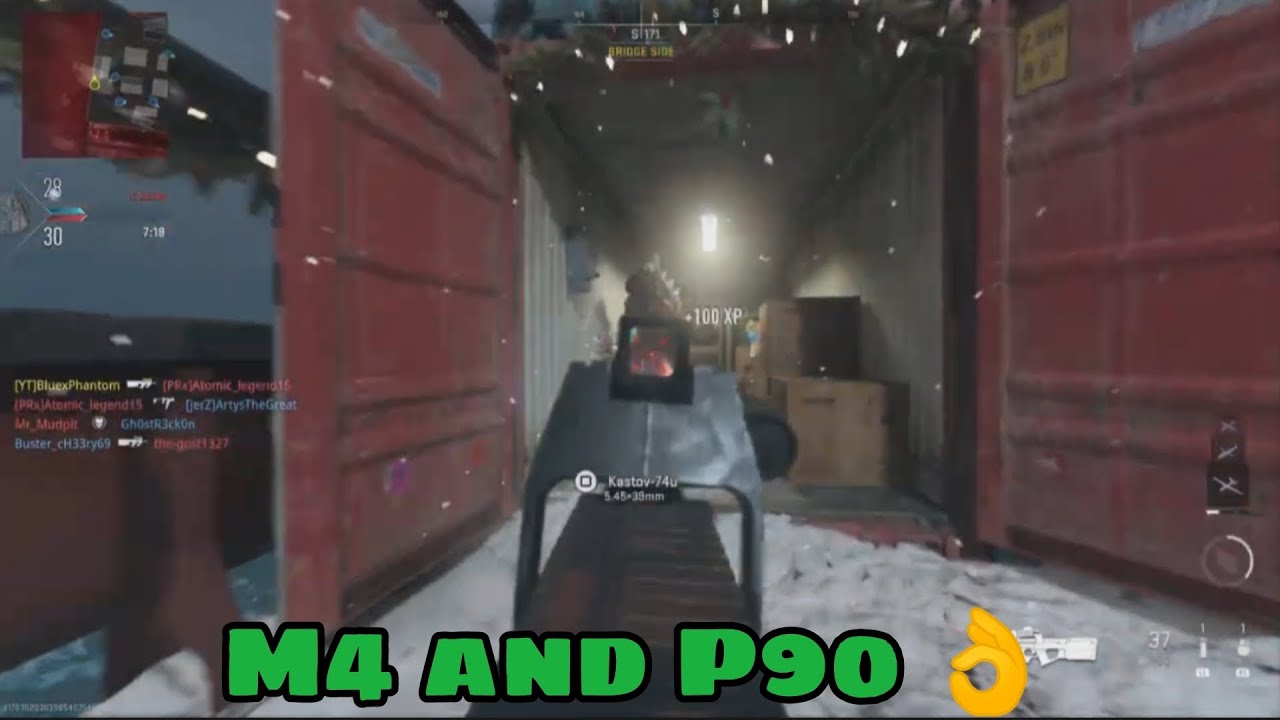 The M4 and the P90 is The Best combination - YouTube
