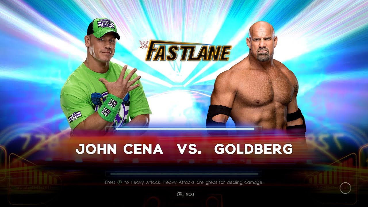 John Cena Vs Goldberg | WWE HIGHLIGHT - YouTube