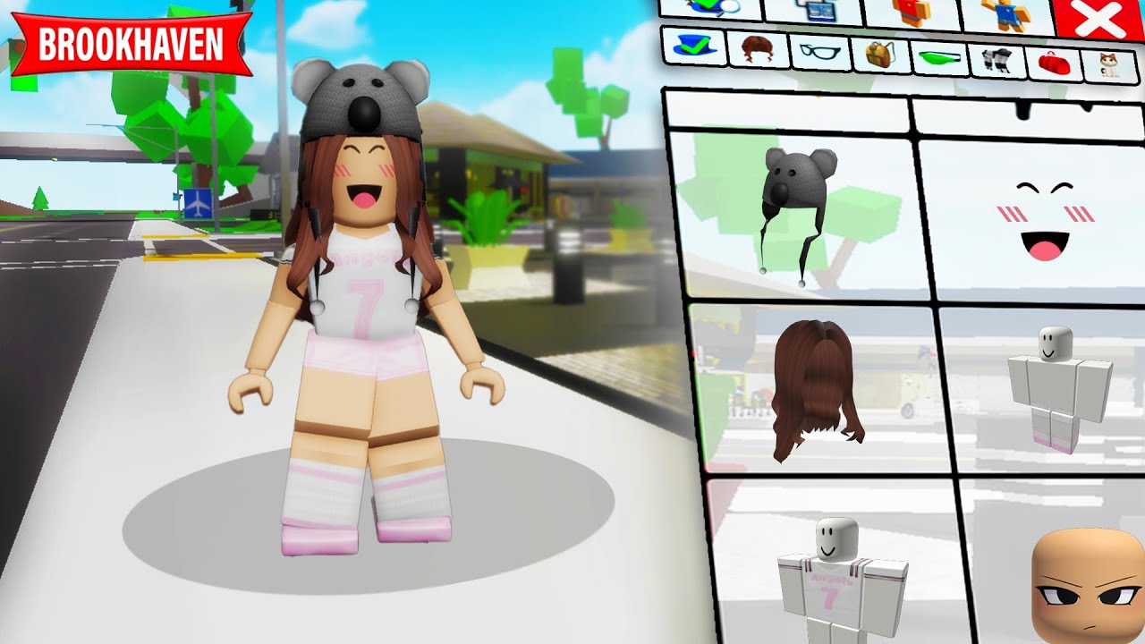 How to Make ANGELAZZ in Brookhaven... - YouTube