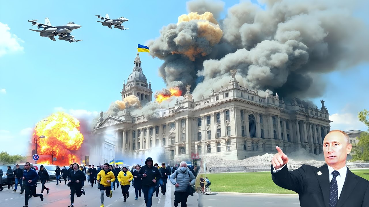 30 seconds ago, the US Presidential Palace in Washington was bombarded ...