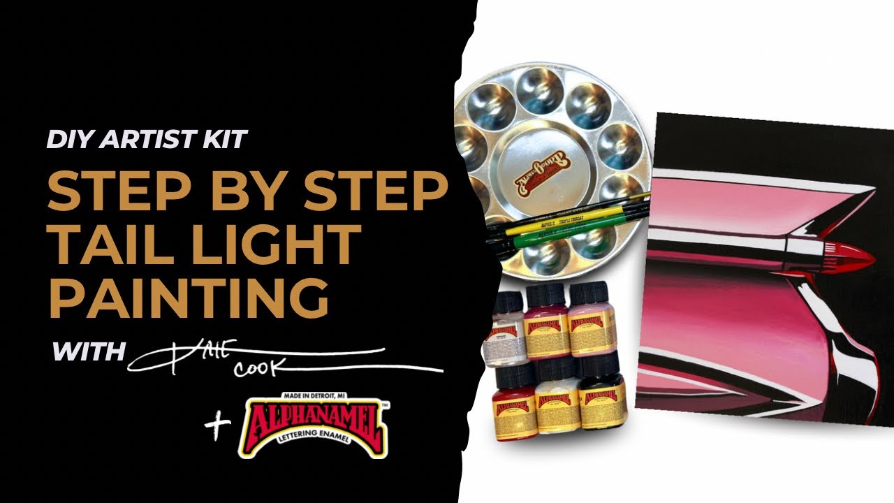 You Can Paint This Taillight! The Artist Series DIY Painting Kit by ...
