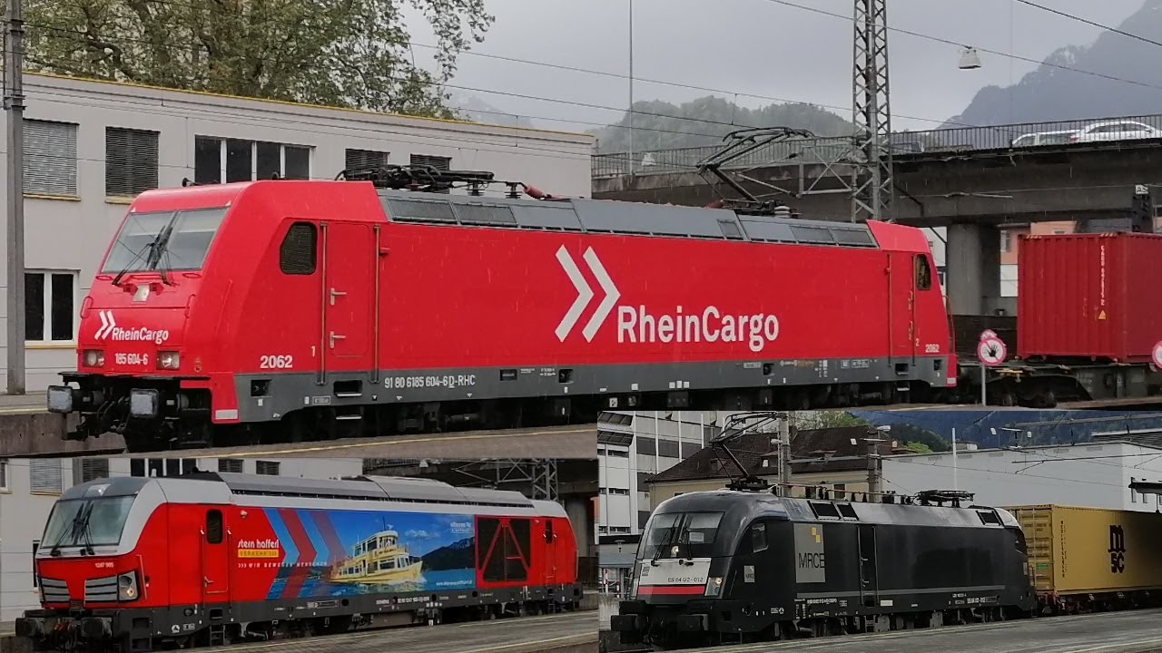 ÖBB Bahnhof Bludenz: Drei besondere Züge in nur Drei(ßig) Minuten ...