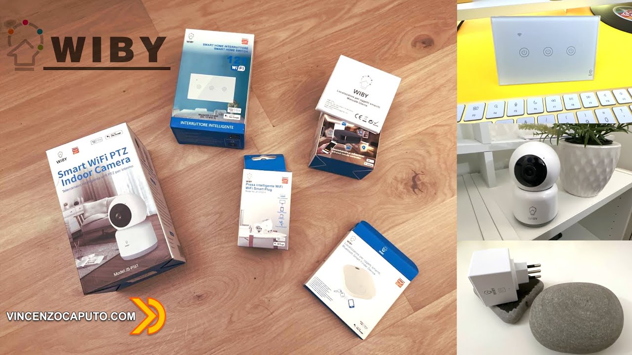 Carrellata di prodotti per la domotica WIBY Italia tutti compatibili ...